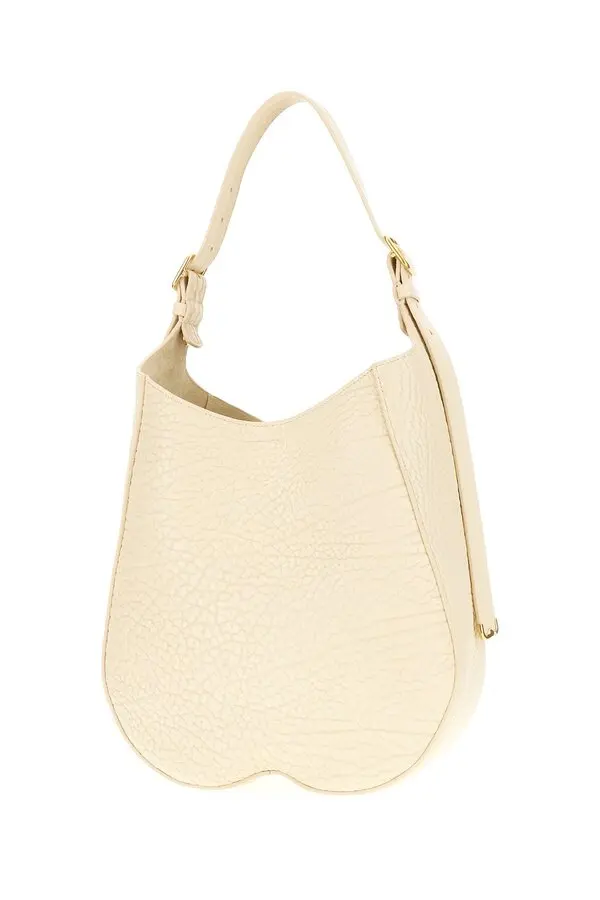 Burberry Textured Leather Shoulder Bag - Multicolor