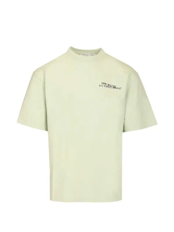 Off-White Type Arrow Skate T-shirt - Green