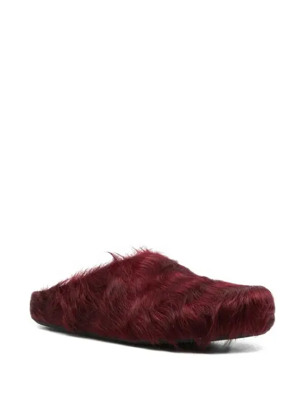 Marni Mules Footbed In Pony Skin And Calfskin