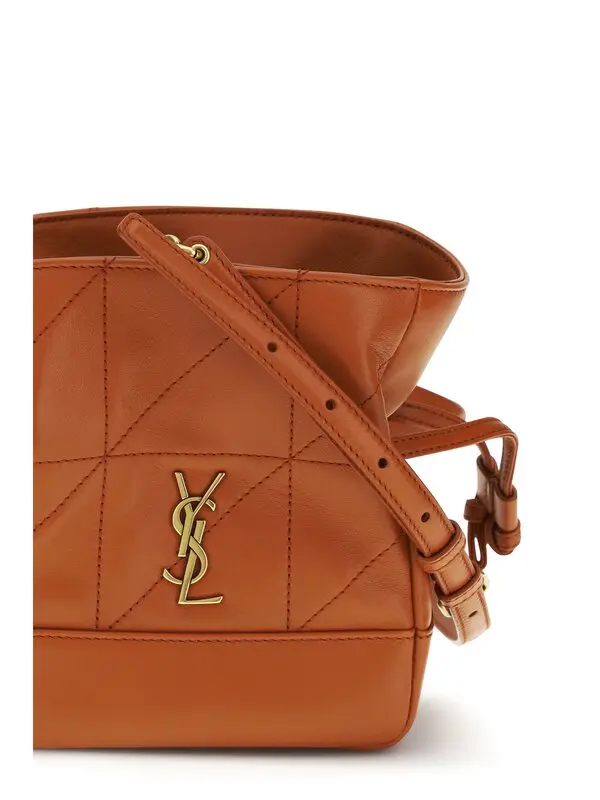 Saint Laurent Jamie Mini Leather Clutch Bag