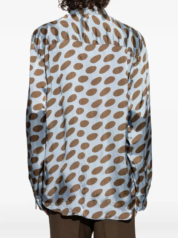 Dries Van Noten Caper Shirt - Gray