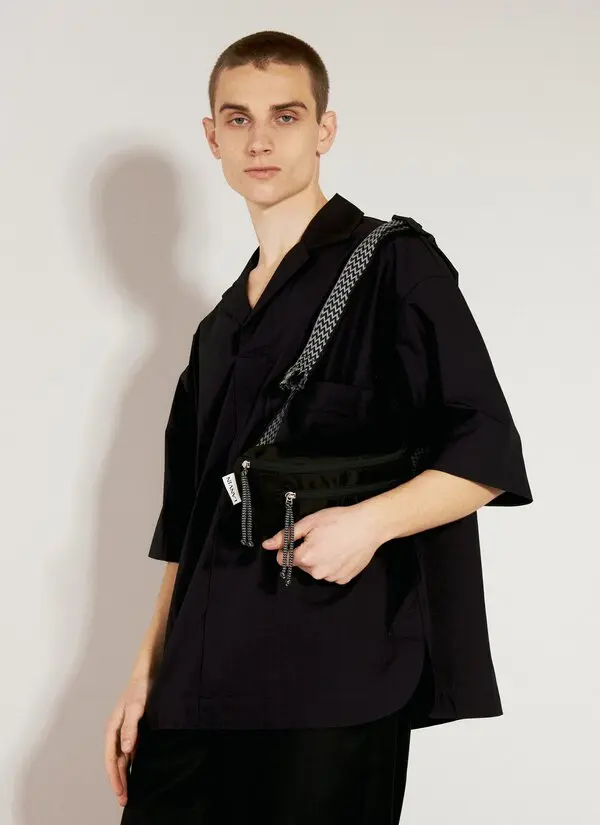 LANVIN Small Curb Belt Bag - Black