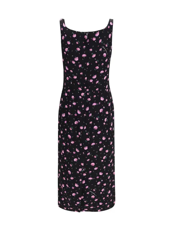 Dolce & Gabbana Floral Print Sheath Dress