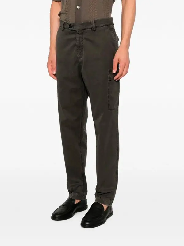 Brunello Cucinelli Linen Drawstring Waist Pants