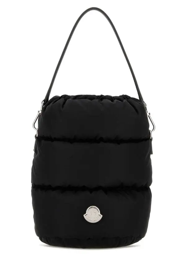 Moncler Canvas Caradoc Bucket Bag - Black