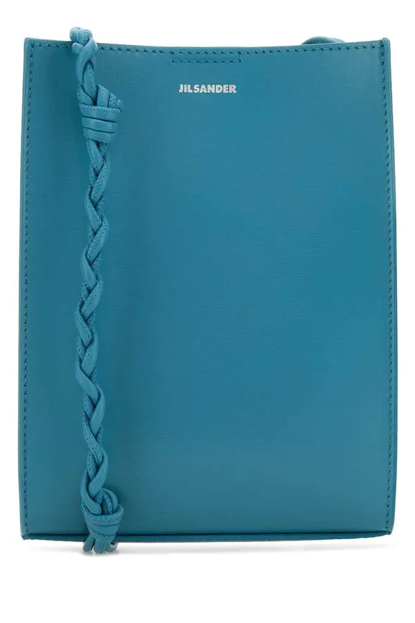 JIL SANDER Small Tangle Shoulder Bag - Blue