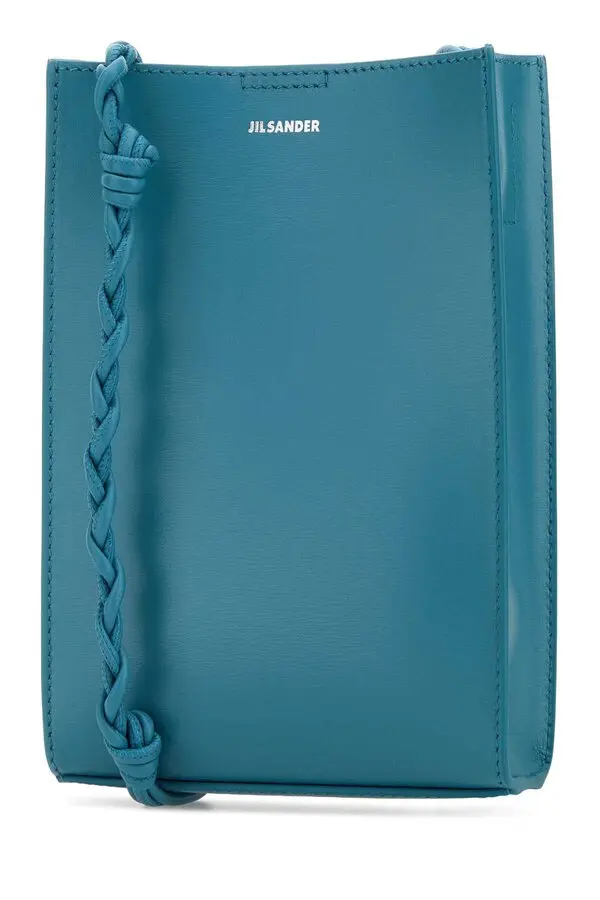 JIL SANDER Small Tangle Shoulder Bag - Blue