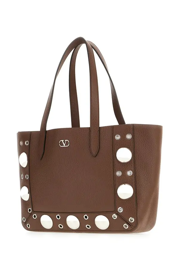 Valentino Garavani Shopper Bag With Studded Detail - Multicolor
