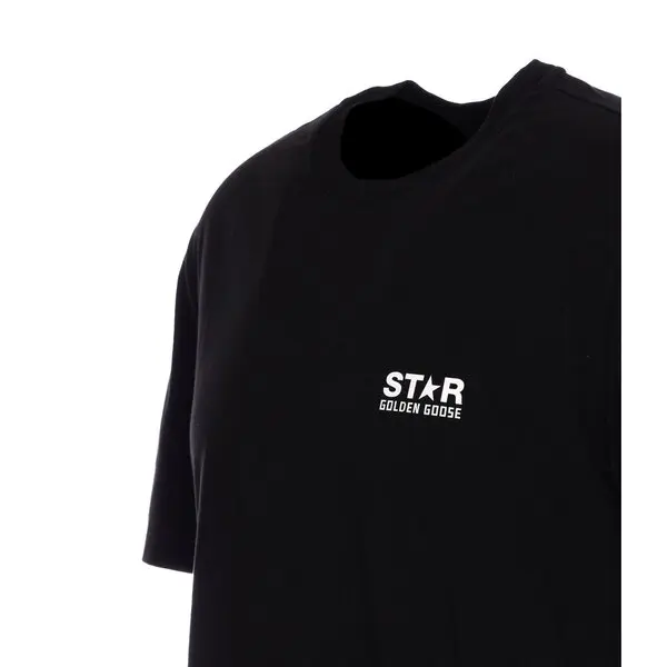 GOLDEN GOOSE Big Star Logo T-shirt - Black