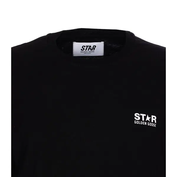 GOLDEN GOOSE Big Star Logo T-shirt - Black