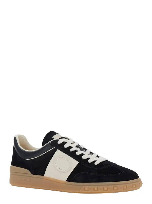 Valentino Garavani Upvillage Suede Low Top Sneakers - Multicolor