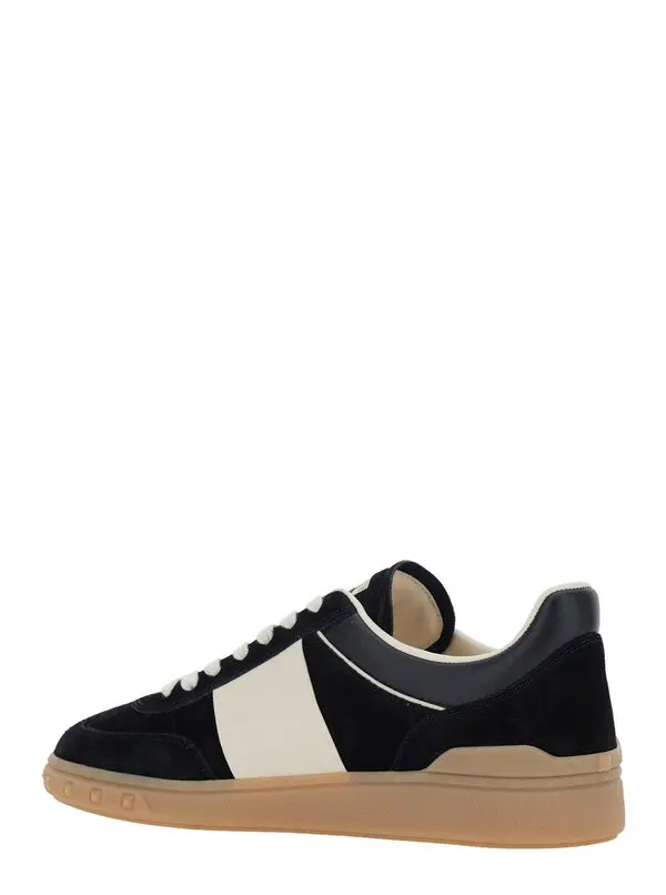 Valentino Garavani Upvillage Suede Low Top Sneakers - Multicolor