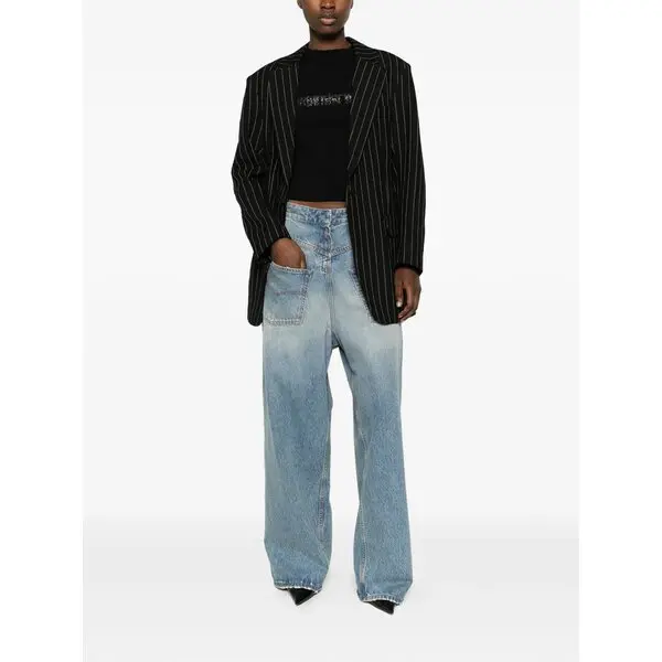 Vetements Denim Wide-leg Jeans