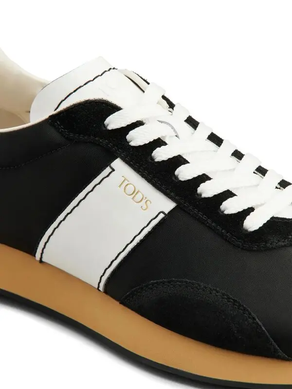 TOD'S Fabric And Leather Sneakers