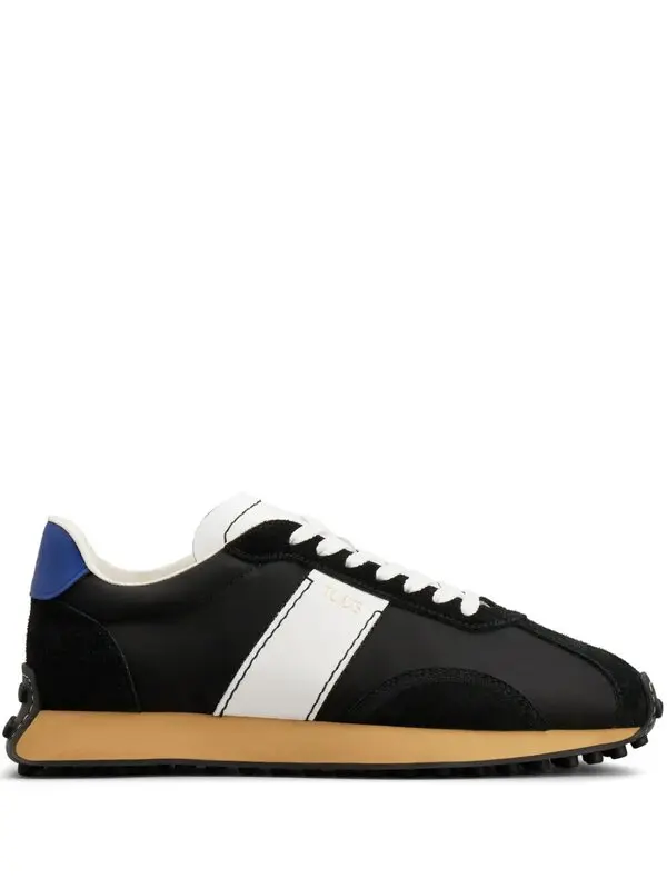 TOD'S Fabric And Leather Sneakers - Black
