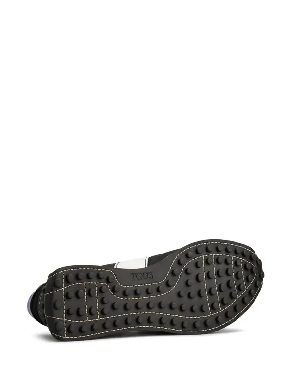 TOD'S Fabric And Leather Sneakers - Black