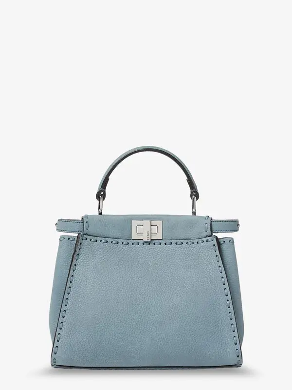 Fendi Peekaboo Mini Leather Crossbody Bag - Multicolor