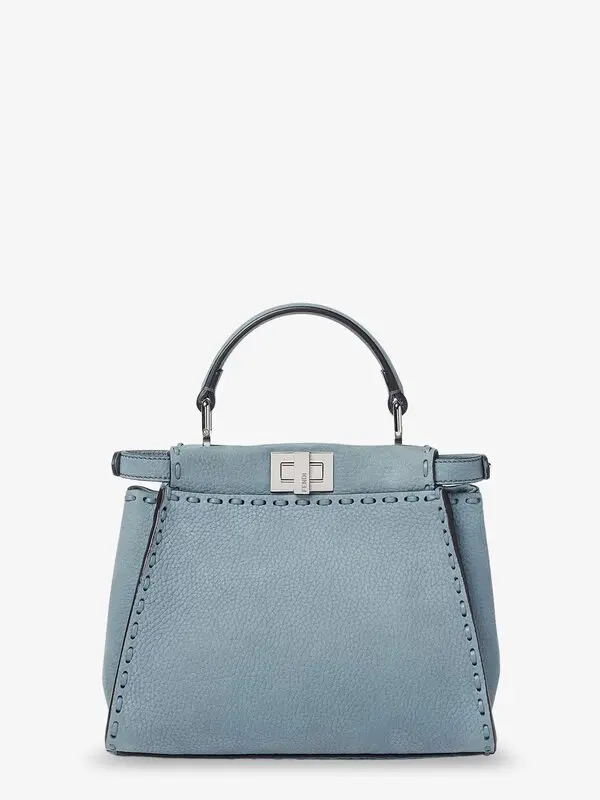 Fendi Peekaboo Mini Leather Crossbody Bag - Multicolor