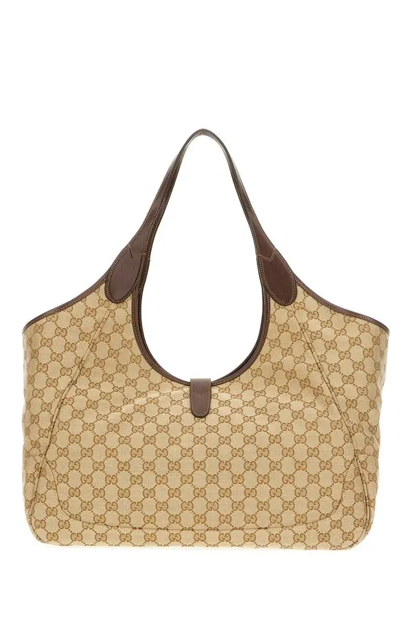 Gucci Monogram Canvas Shopper Bag