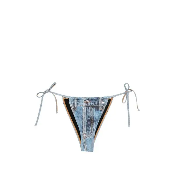 DIESEL® Tie Fastening Bikini Bottoms - Blue