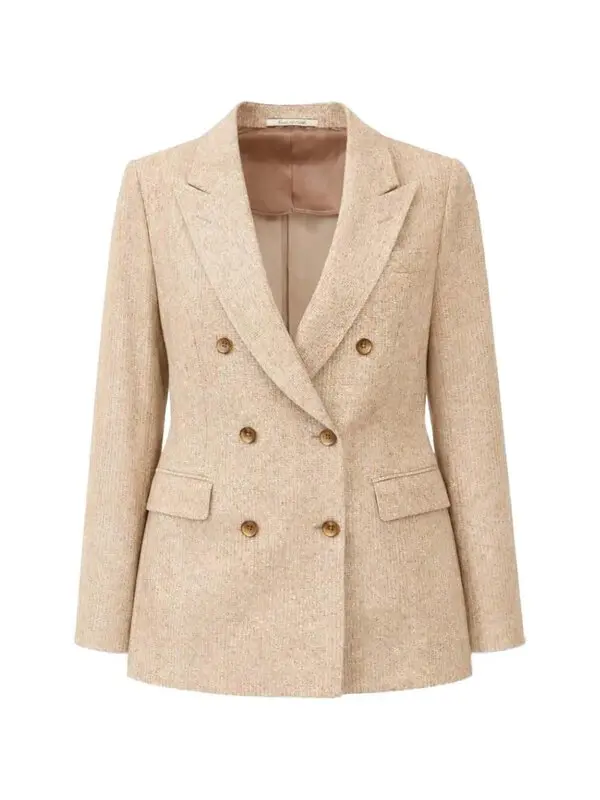 Tagliatore Double-breasted Wool Blazer - Multicolor