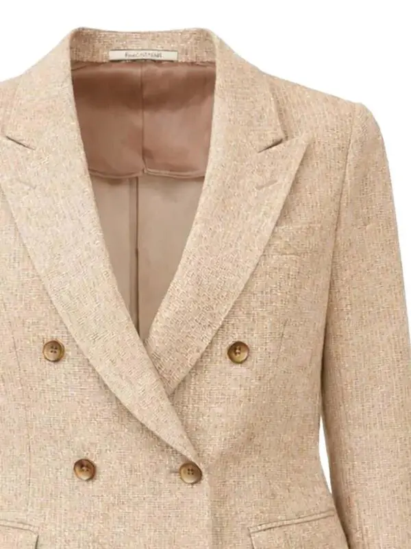 Tagliatore Double-breasted Wool Blazer - Multicolor
