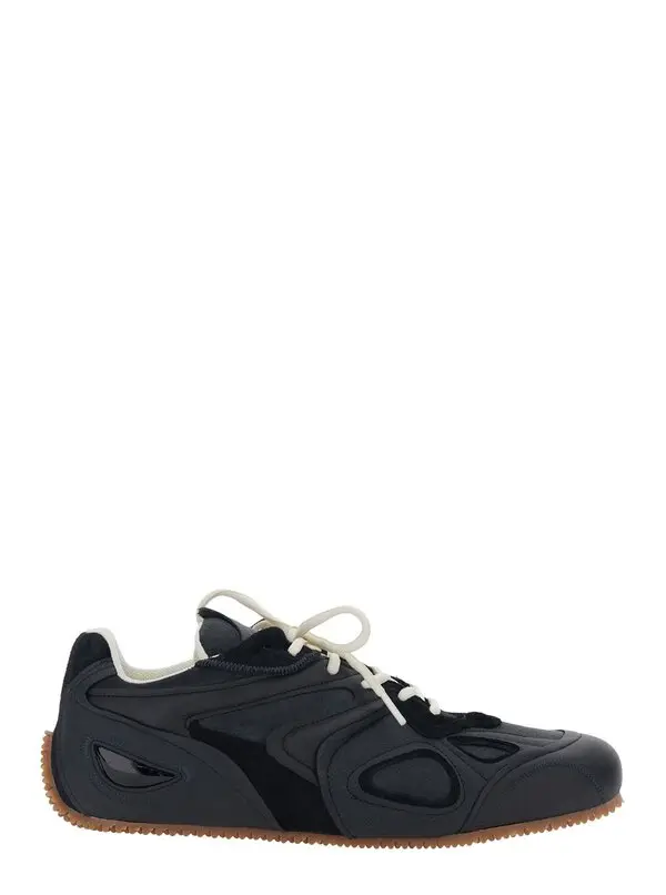 Axel Arigato Leather And Suede Insert Design Sneakers