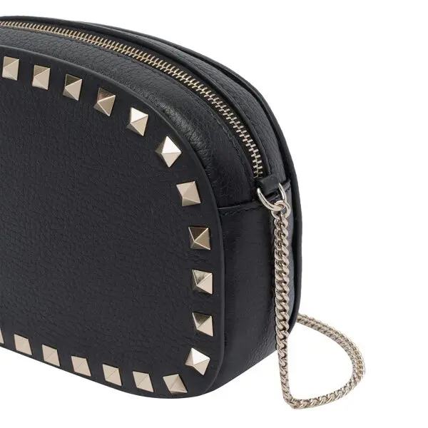 Valentino Garavani Rockstud Pochette With Chain Strap