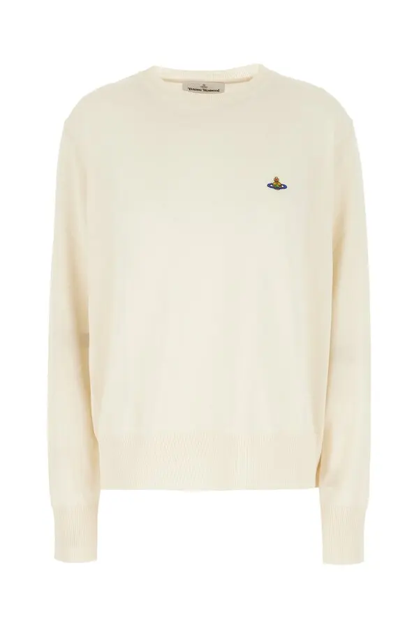 VIVIENNE WESTWOOD Crewneck Sweatshirt With Embroidered Logo