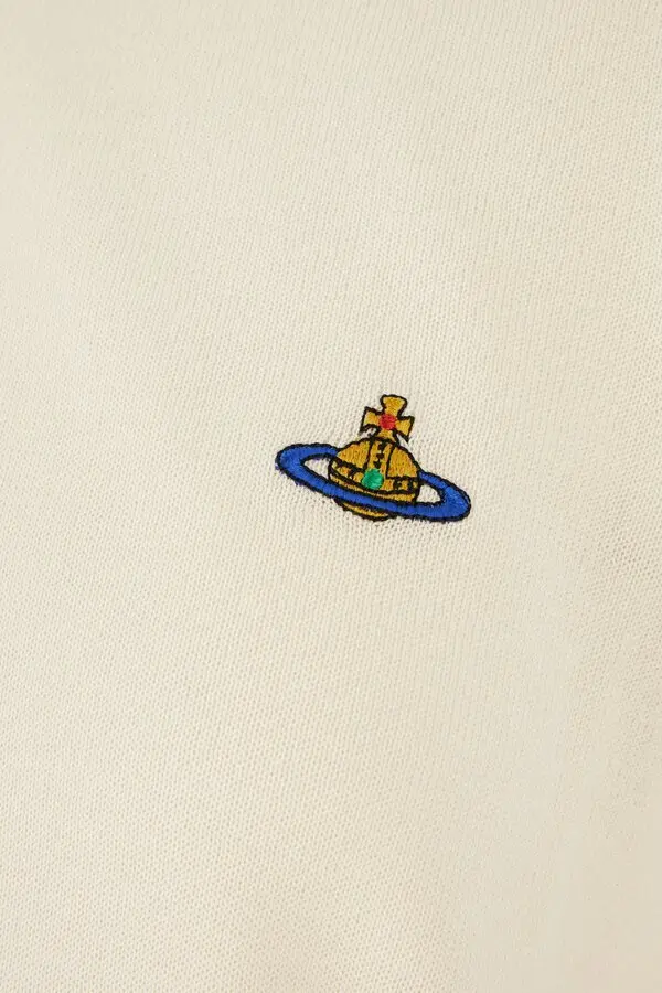 VIVIENNE WESTWOOD Crewneck Sweatshirt With Embroidered Logo