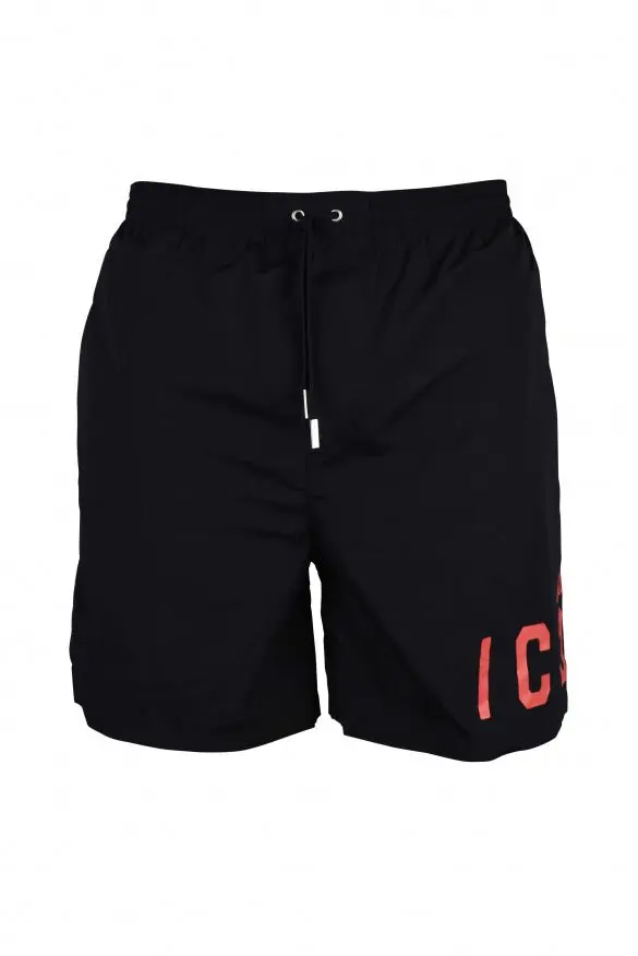 Dsquared2 Nylon Swim Shorts With Icon Logo