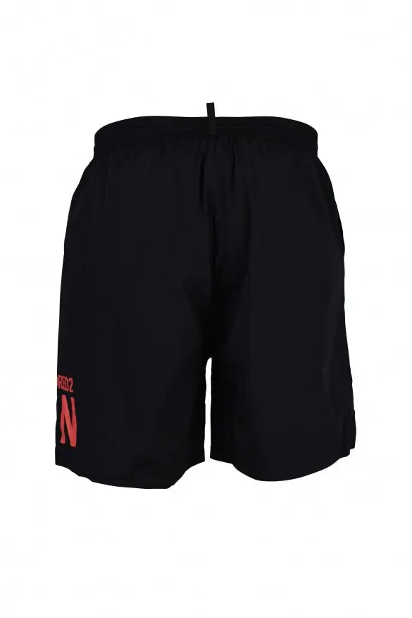 Dsquared2 Nylon Swim Shorts With Icon Logo