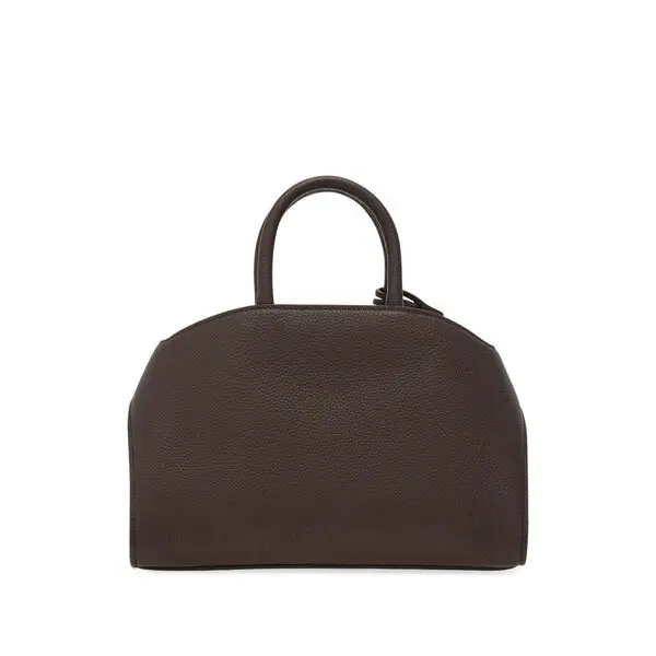 FERRAGAMO Grained Lambskin Tote Bag With Ring Fastening
