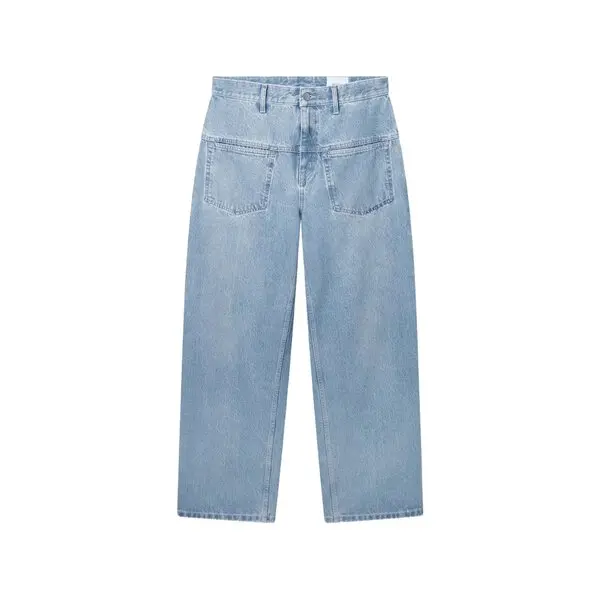 Axel Arigato Wide-leg Denim Jeans - Blue