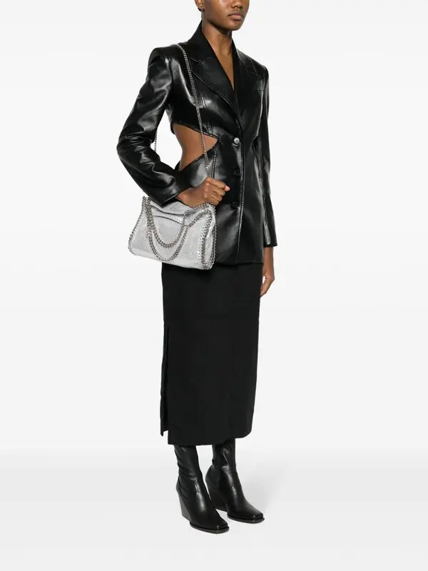Stella McCartney Falabella Mini Tote With Whipstitch Trim