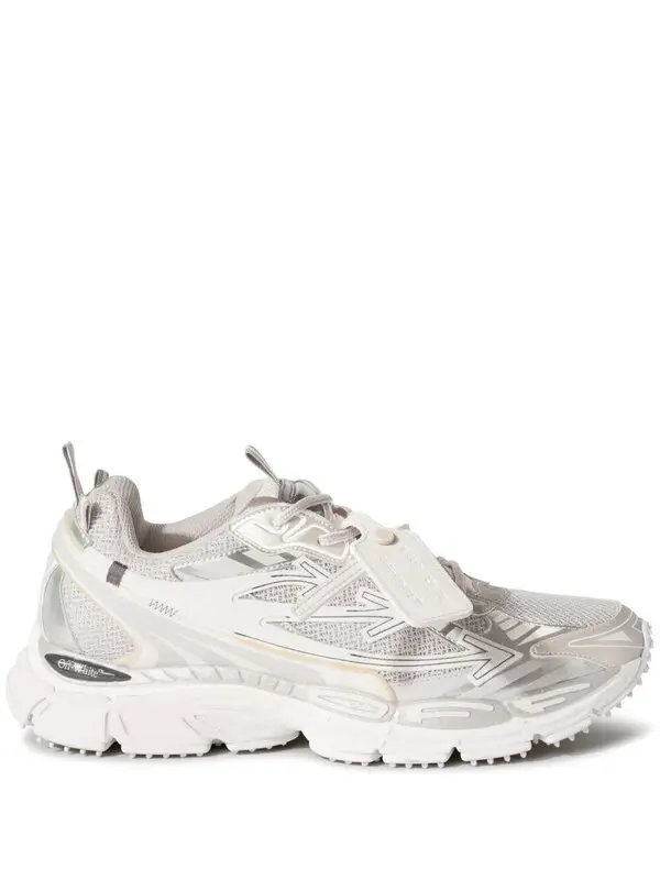 Off-White Be Right Back" Sneakers - Gray