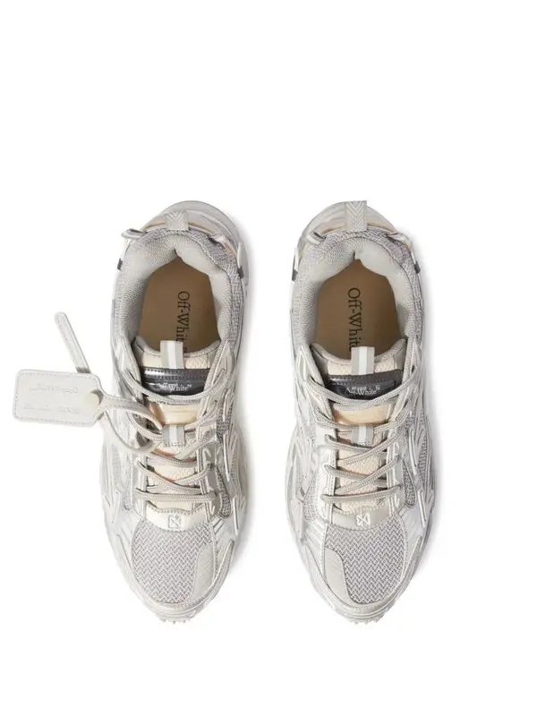 Off-White Be Right Back" Sneakers - Gray
