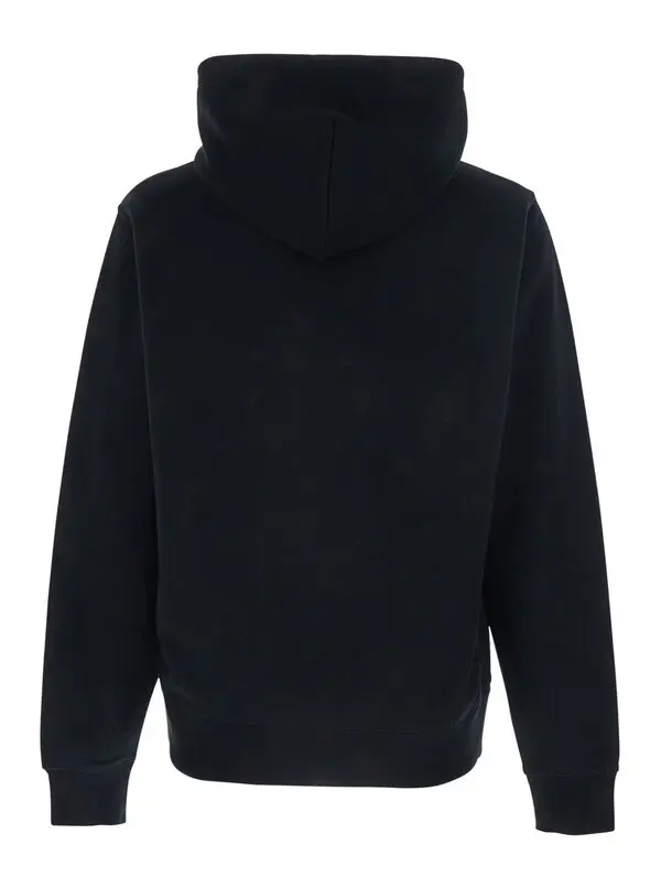 Burberry Cotton Hoodie With Lettering Logo - Multicolor