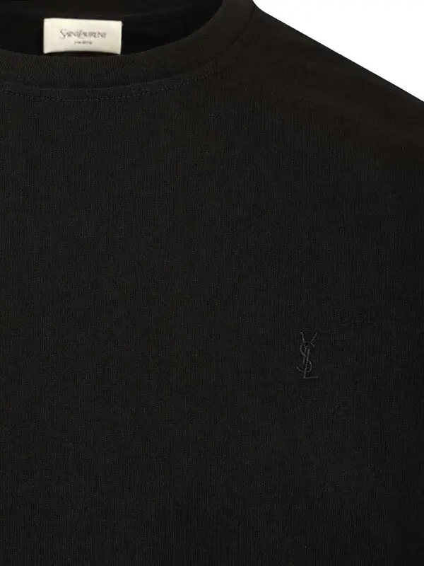 Saint Laurent Oversized Cassandre T-shirt - Black