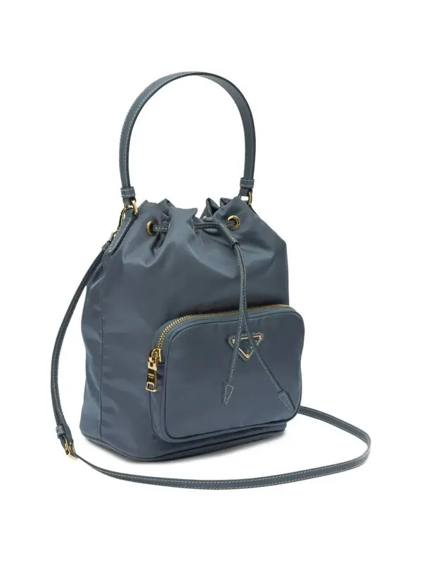 Prada Re-nylon Bucket Bag - Blue