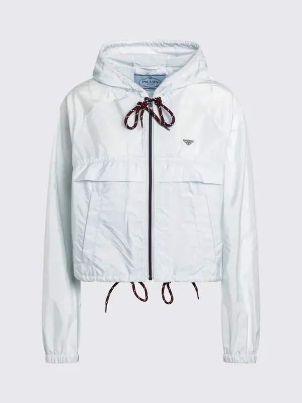 Prada Recycled Polyamide Hooded Jacket