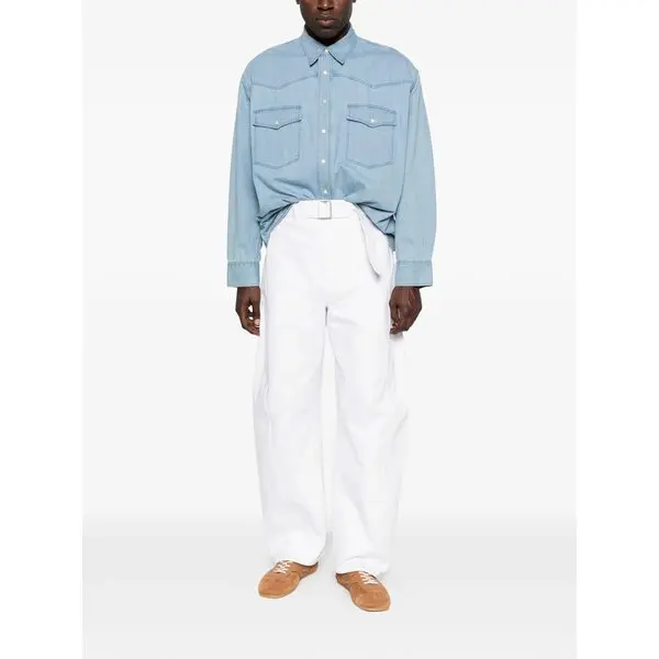 LEMAIRE Belted Cropped Jeans