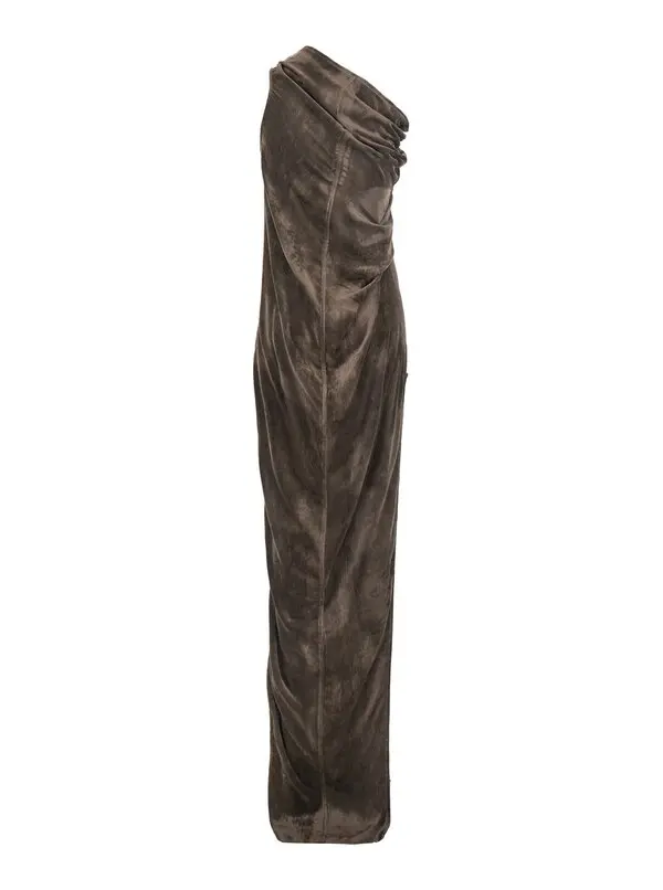 Rick Owens Athena Arrowhead Long Dress - Multicolor