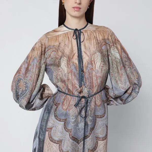 Zimmermann Wanderlust Blouse With Tapestry Print - Multicolor