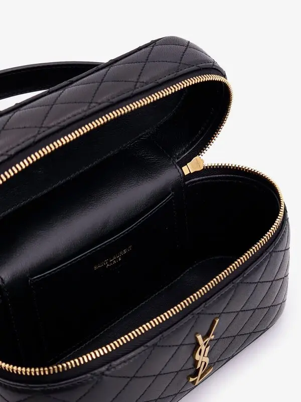 Saint Laurent Gaby Vanity Bag Leather Crossbody Bag - Multicolor