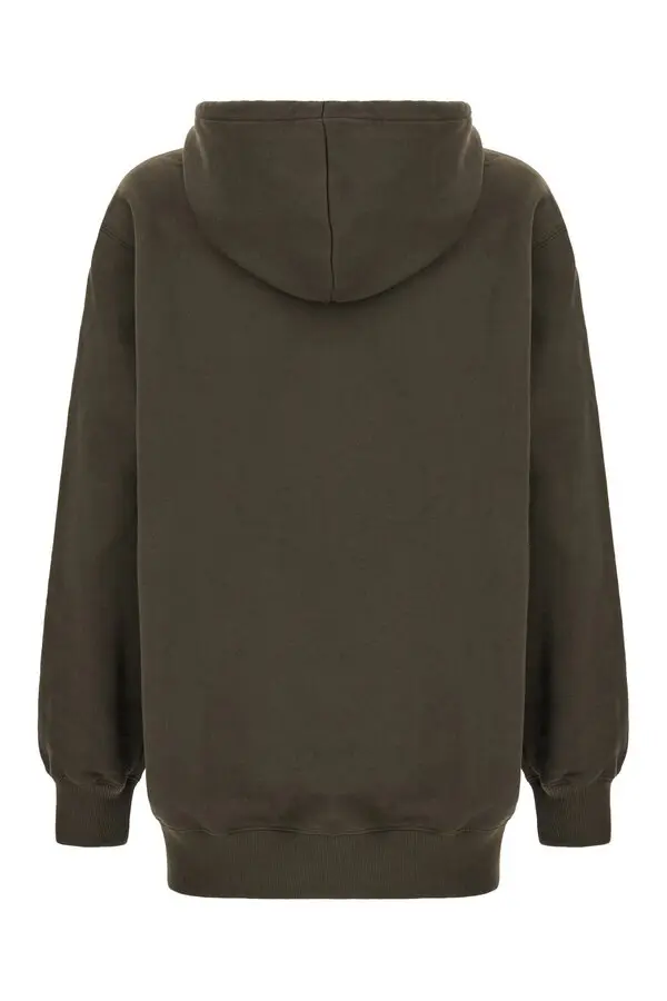 LANVIN Embroidered Logo Hoodie