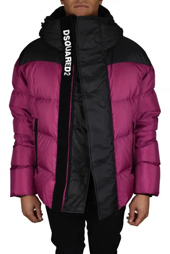 Dsquared2 Quilted Puffer Jacket With Hood