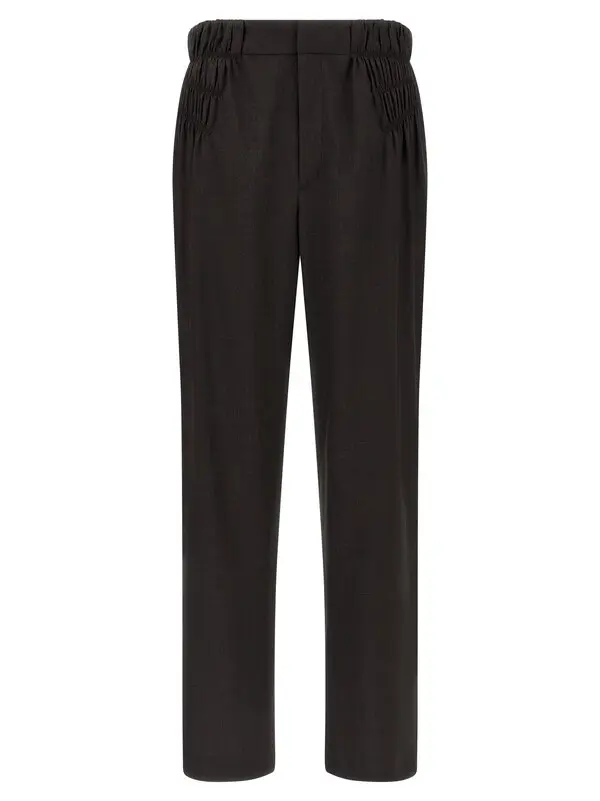 KIKO KOSTADINOV Minna Wool Trousers - Brown