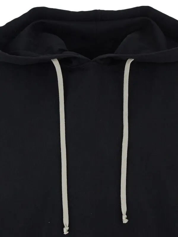 Rick Owens Cotton Jersey Vest With Hood