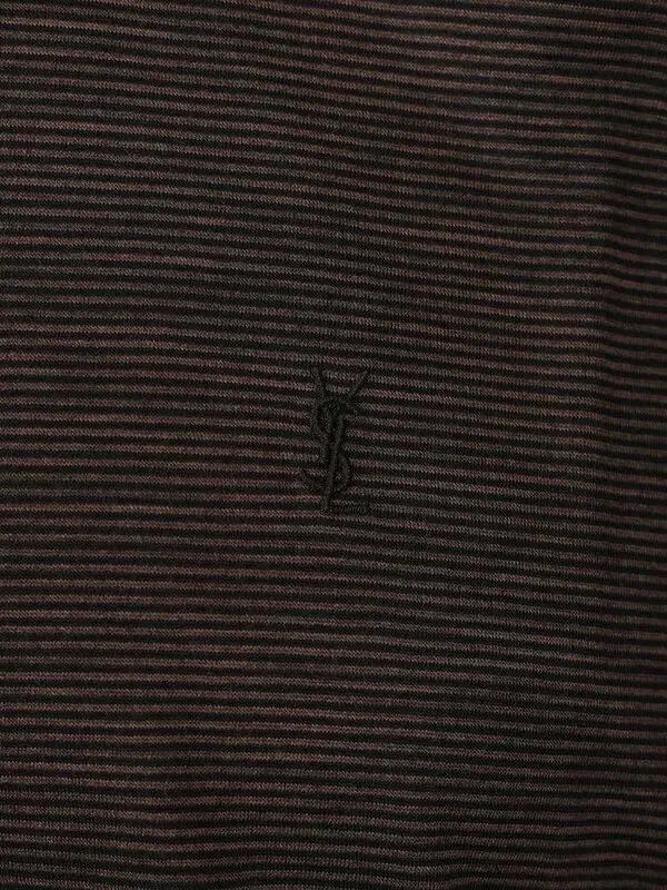 Saint Laurent Cassandre T-shirt - Black